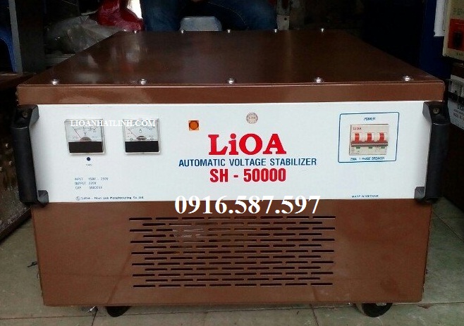 BÁO GIÁ LIOA SH 50000 ,LIOA 50KW , LIOA 1 PHA 50KW